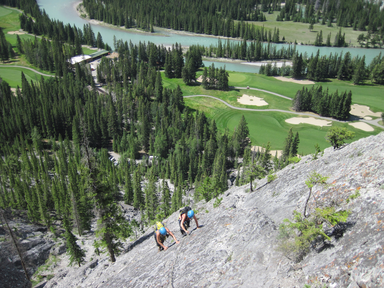 Mt. Rundle – The Rundlehorn (5.4) - Canadian Rockies Alpine Guides